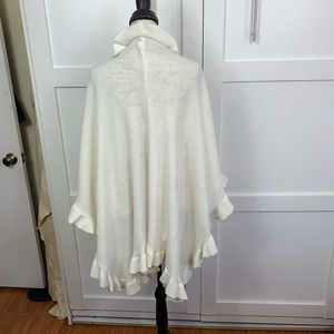 croft & barrow | Jackets & Coats | Ruffled Cape | Poshmark